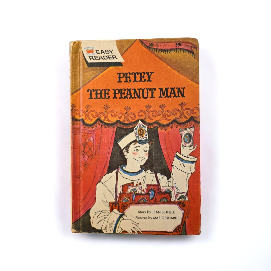 Petey, the Peanut Man (wonder Books Easy Readers) - Etsy