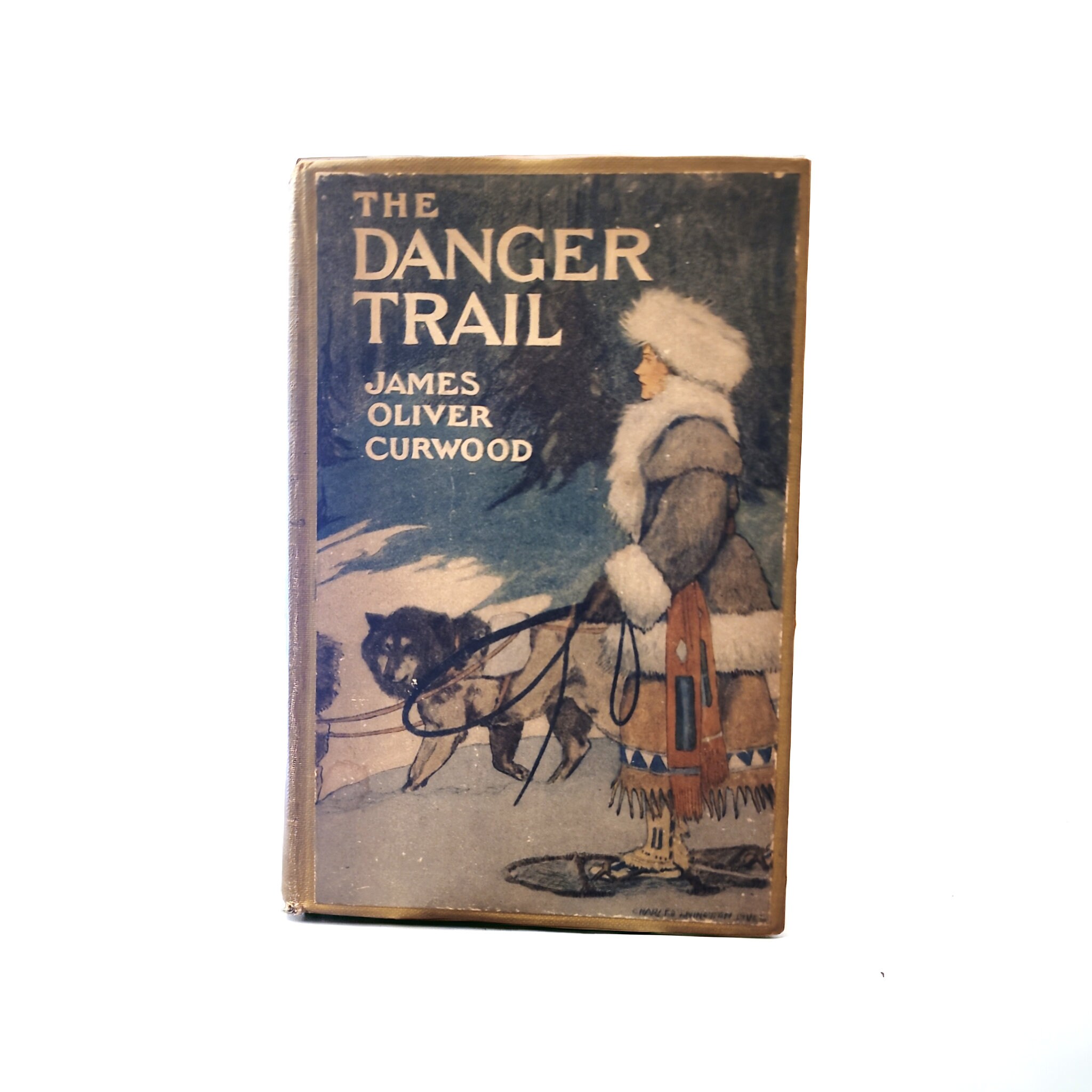 The Danger Trail, 1910 Adventure Tale Canadian North - Etsy