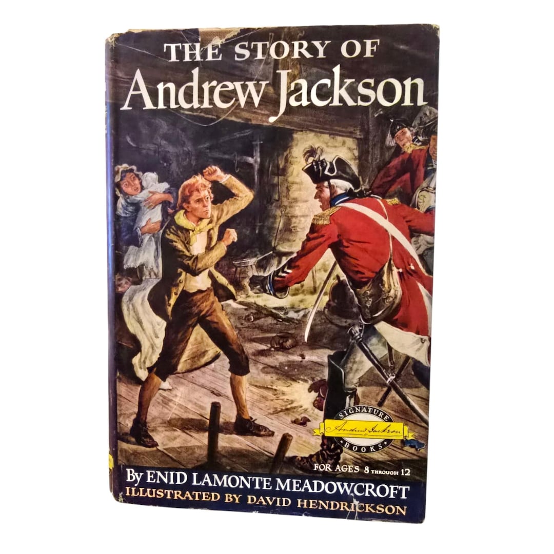The Story of Andrew Jackson 1953 Signature Book - Etsy