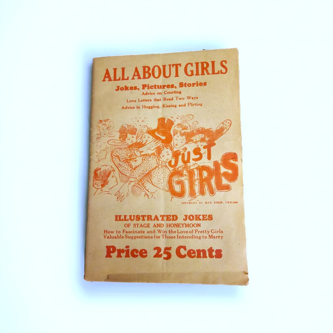 All About Girls 1920s Max Stein Jokes Stories Booklet - Etsy