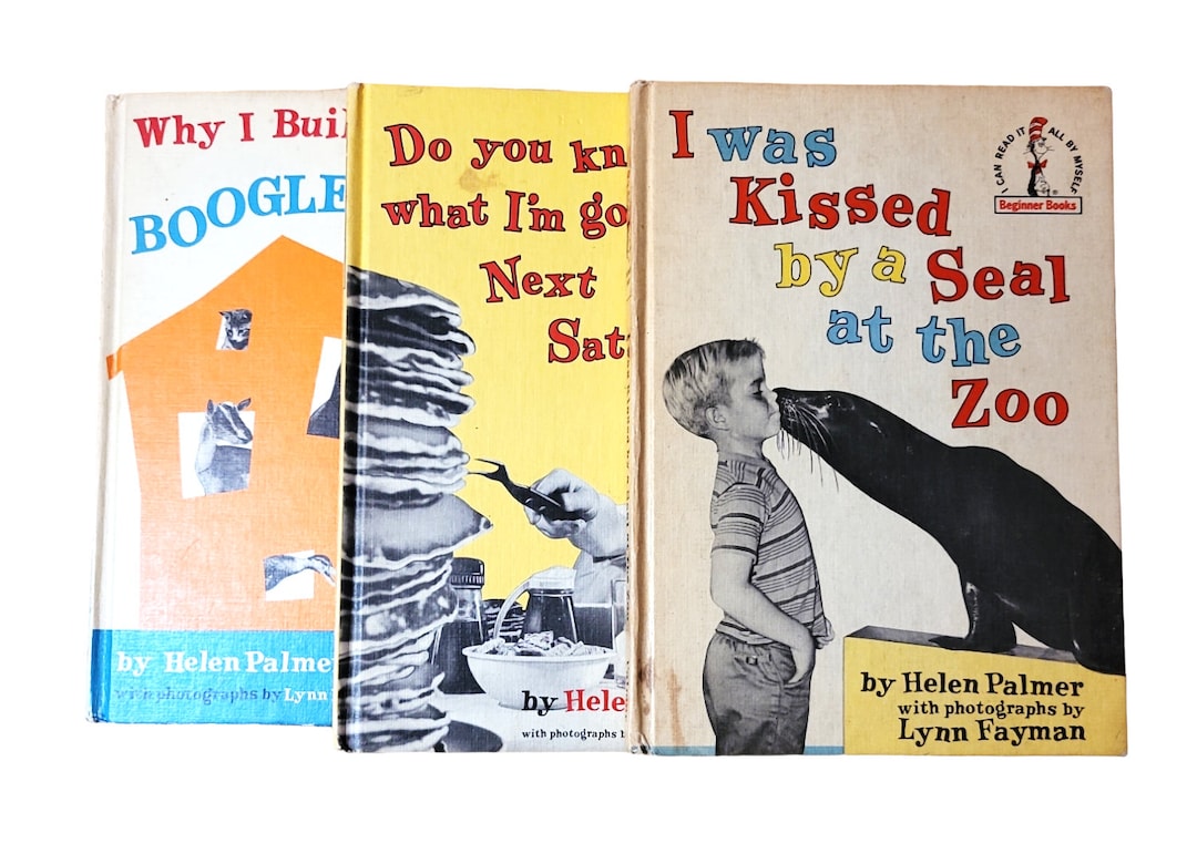 Helen Palmer Books Lot of Three wife of Dr. Suess - Etsy