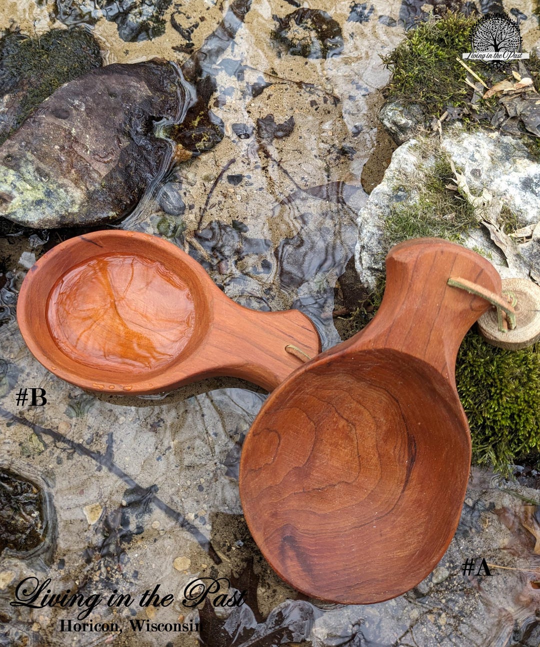 Canoe Cup/kuksa/noggin/primitive Wooden Cup-cherry-handmade - Etsy