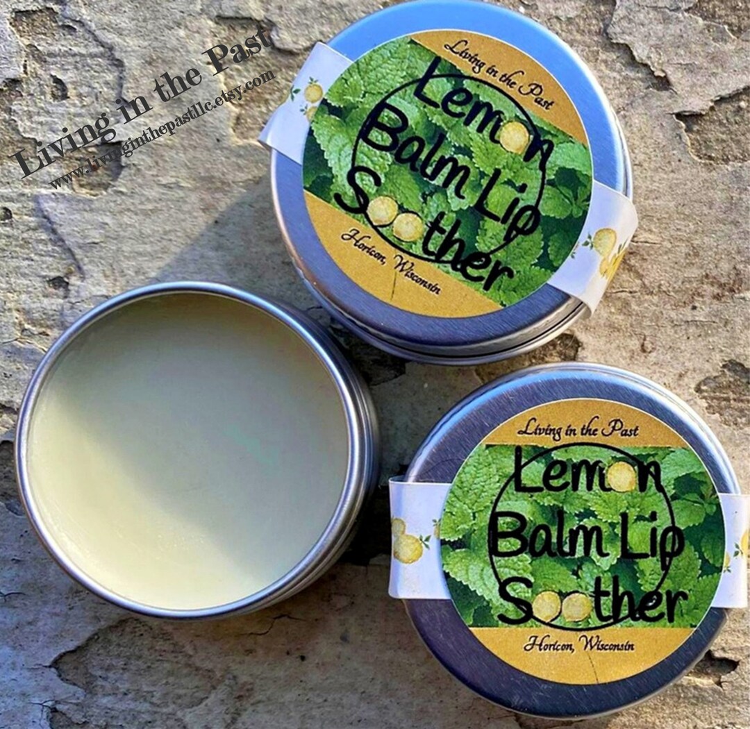 Lemon Balm Lip Soother ~ Natural Lip Care ~ Soothe Those Chapped Lips ...