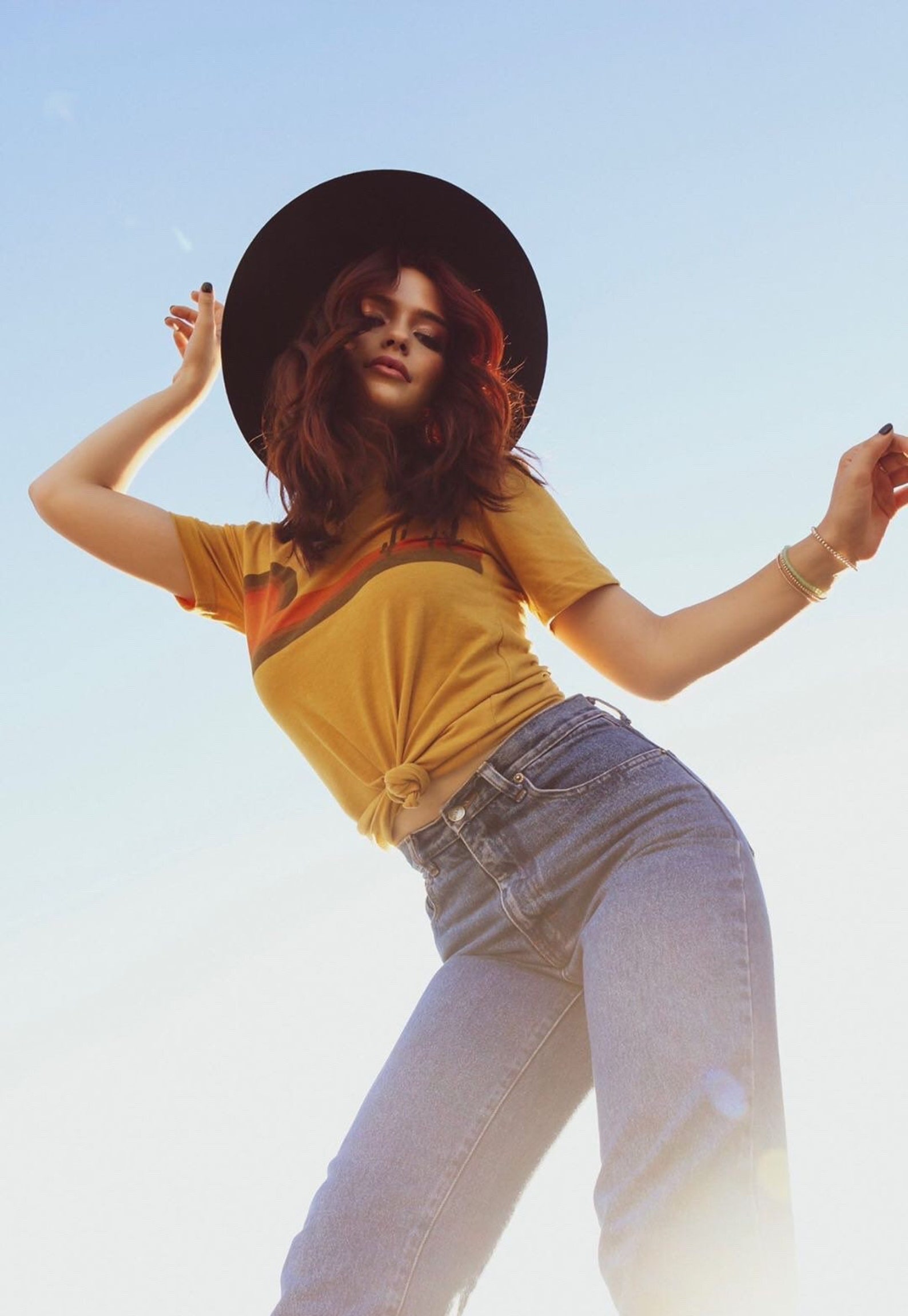 70s Desert Horizons Mustard Yellow Tee Classic Rock Couture Soft 1970s ...
