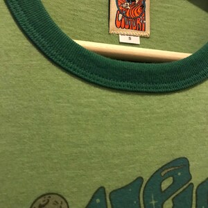 Women's Desert Vanners Green Ringer Tee - Etsy