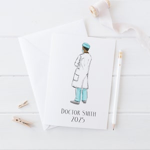 The Male Doctor Grad Card [ Doctor Graduation Card - Custom Graduation ...