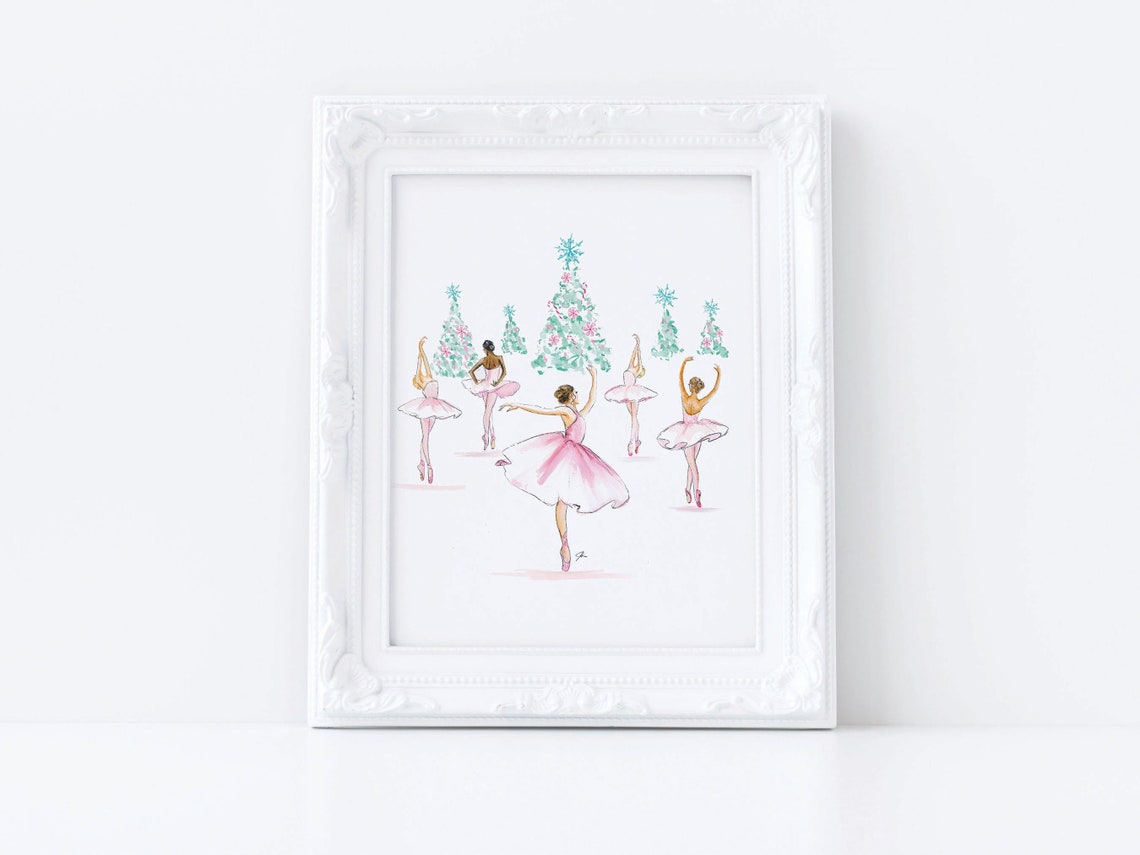 Art Print: Sugar Plum Fairy nutcracker Decor Nutcracker Art - Etsy