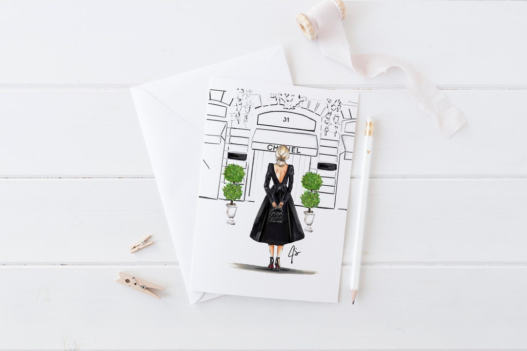 The Boutique (card)(melsy Cards Sets - Personalized Stationery Wedding ...