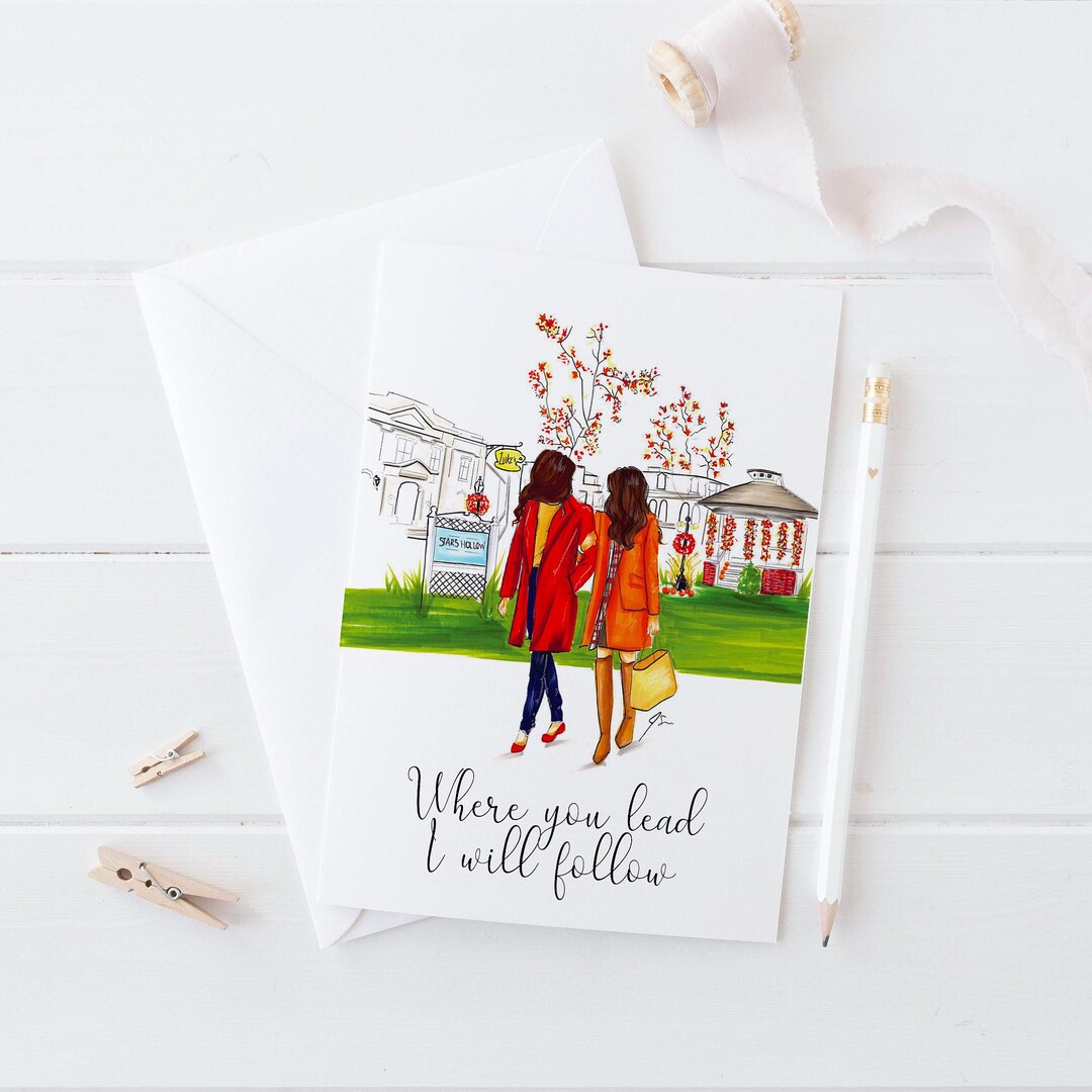 Where You Lead I Will Follow (card)( Birthday Cards - Fall Card ...