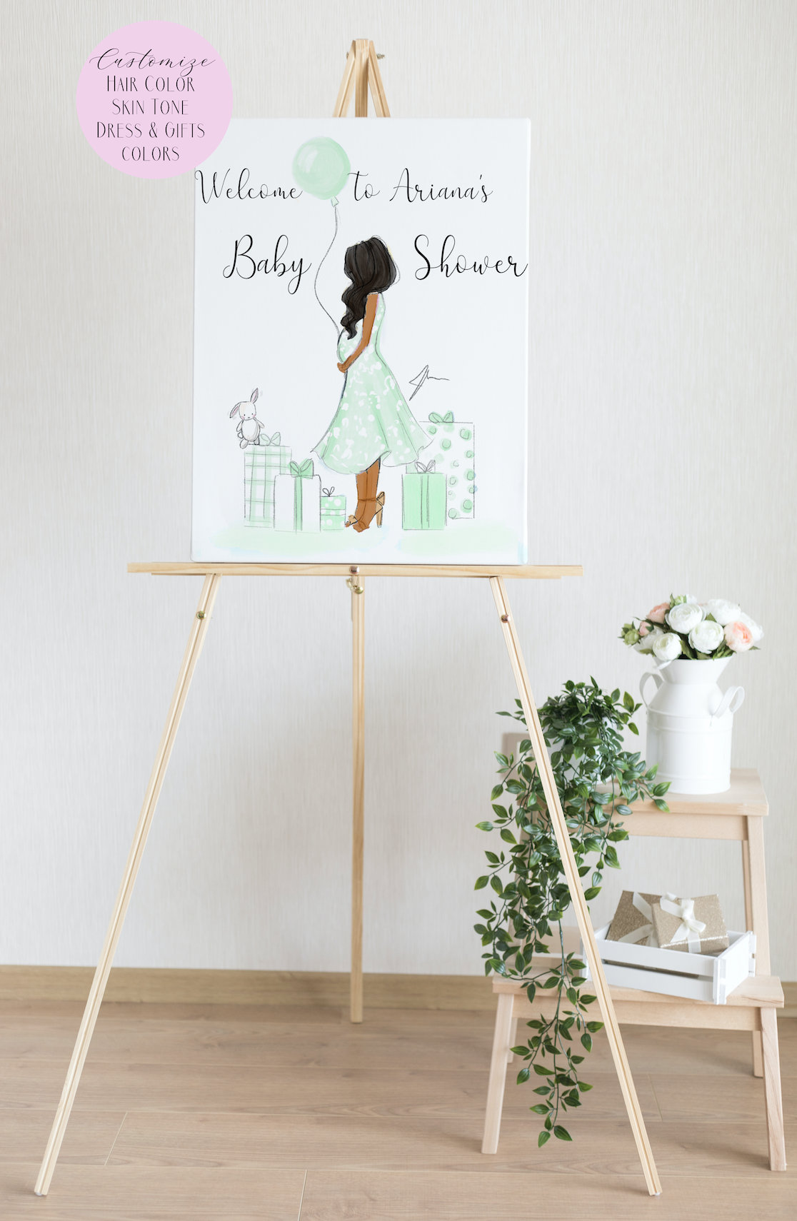 Custom Baby Shower Sign digital Download or Hard Copy - Etsy