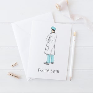 The Male Doctor Grad Card [ Doctor Graduation Card - Custom Graduation ...