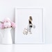 First Class (fashion Illustration Print) (fashion Illustration Art ...