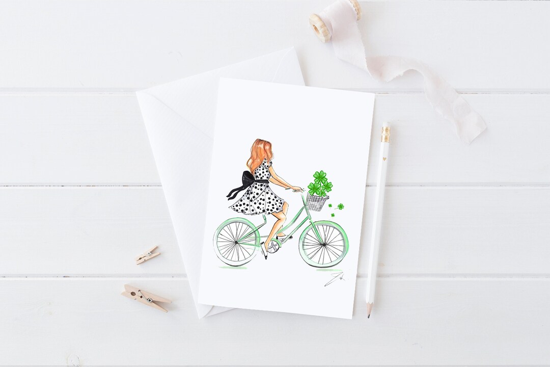 Catching Clovers Card (st. Patricks Day - St. Patricks Day Card ...