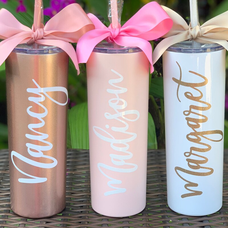 Tumbler Monogram - Etsy