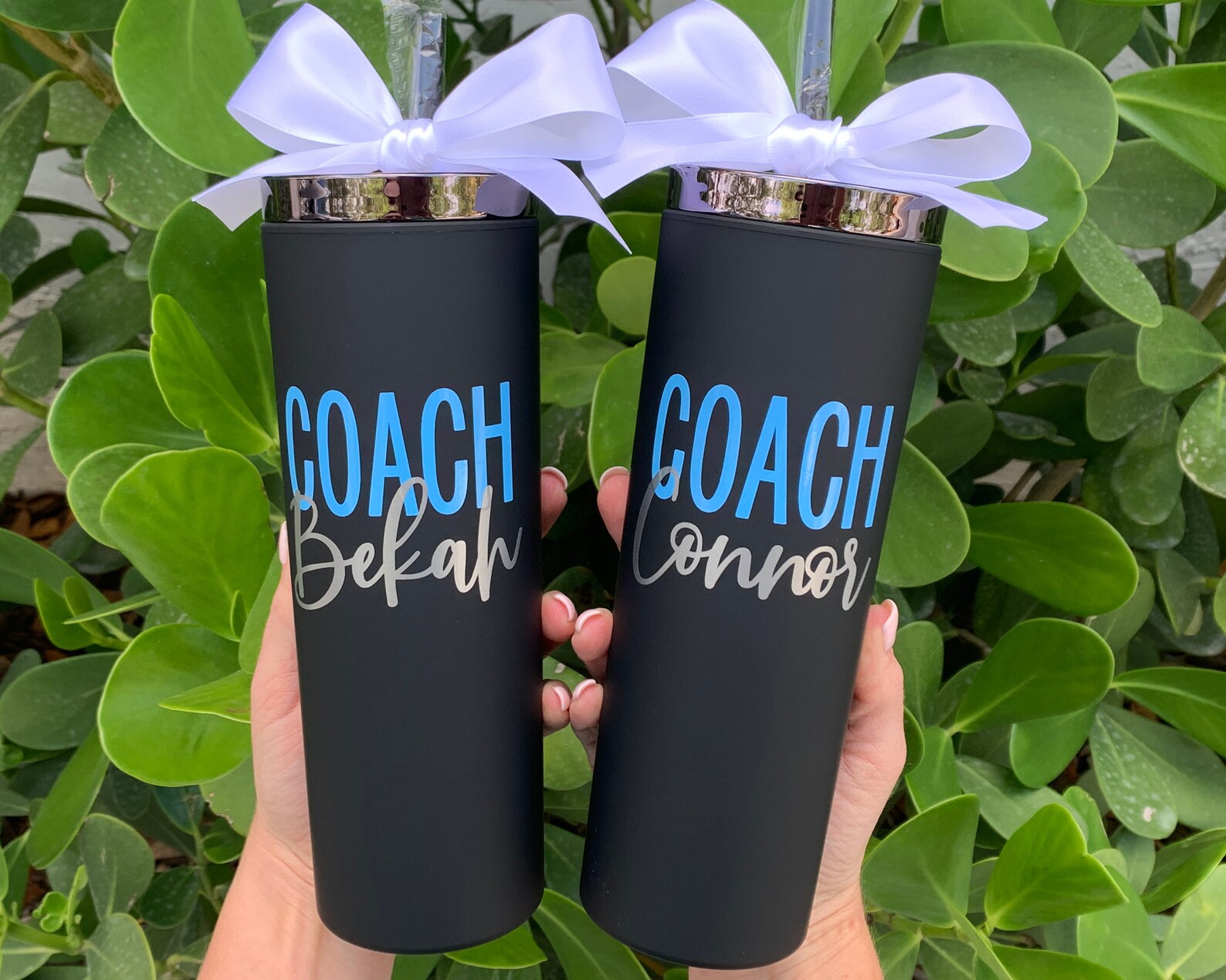 Personalized Coach Tumbler Customized Coach Cup Gift Idea | Etsy