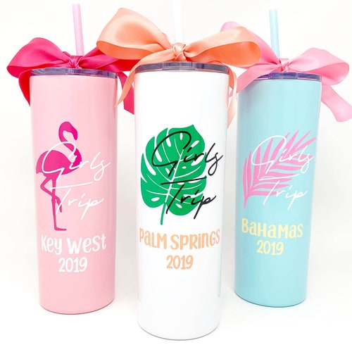 Personalized Girls Trip Cups Customizable Girls Weekend - Etsy
