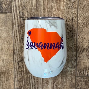 Personalized Clemson Tigers Tumbler Clemson Football Tailgate Cup ...