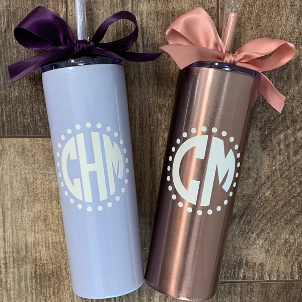 Monogrammed Cups - Etsy