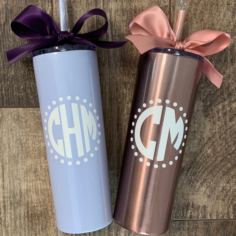 Monogram Cups - Etsy