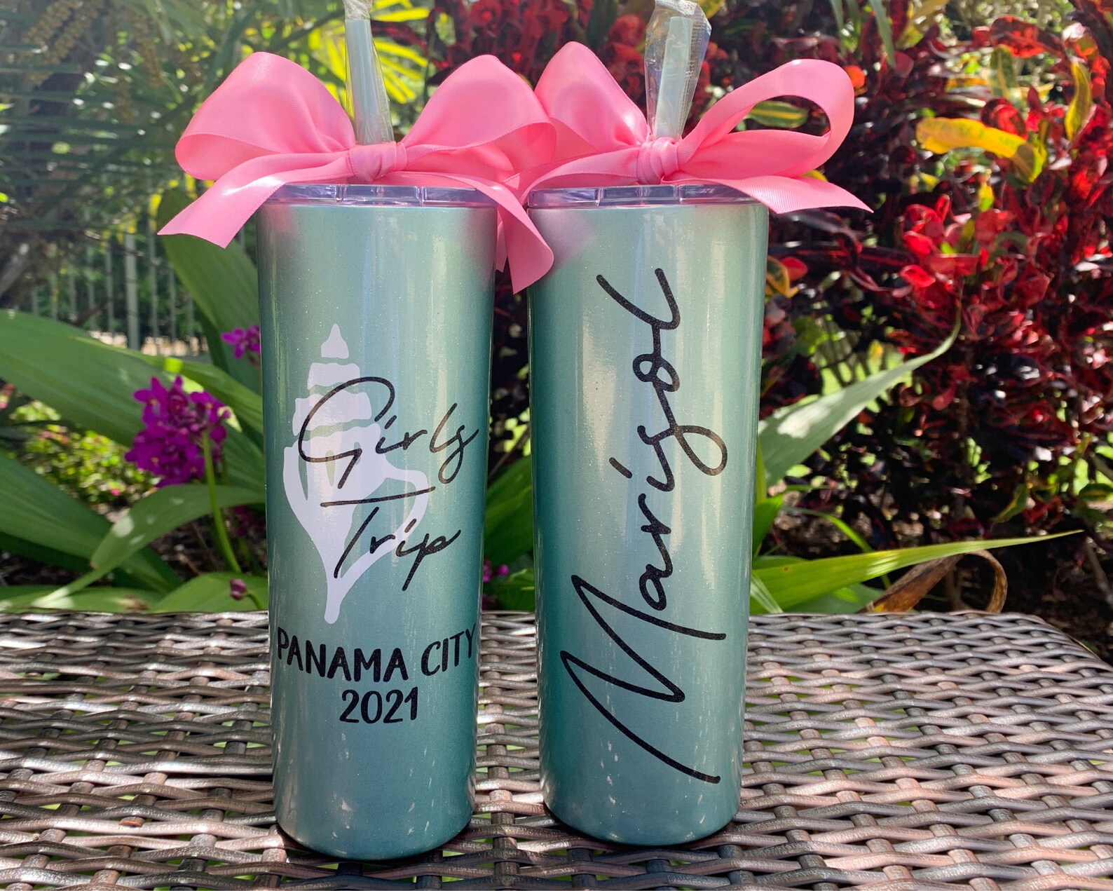 Personalized Girls Trip Cups Customizable Girls Weekend Tumbler Party ...