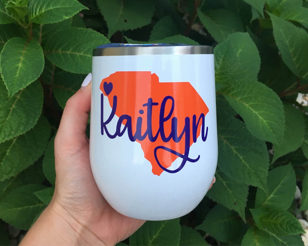 Personalized Clemson Tigers Tumbler Clemson Football Tailgate Cup ...