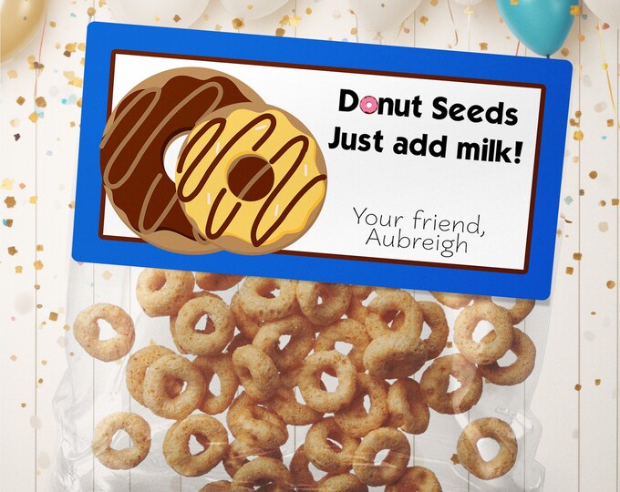 Graduation Party Donut Box Favors Custom Graduation Donuts, Custom ...