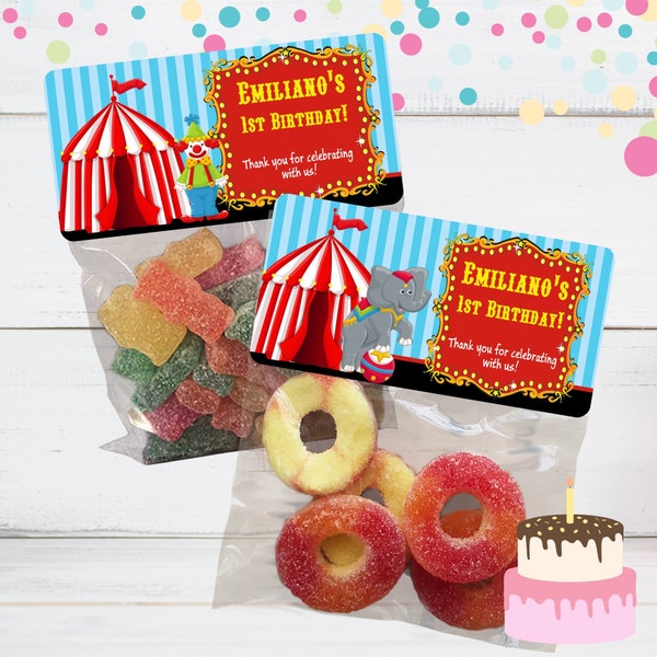 Circus Party Favors - Etsy