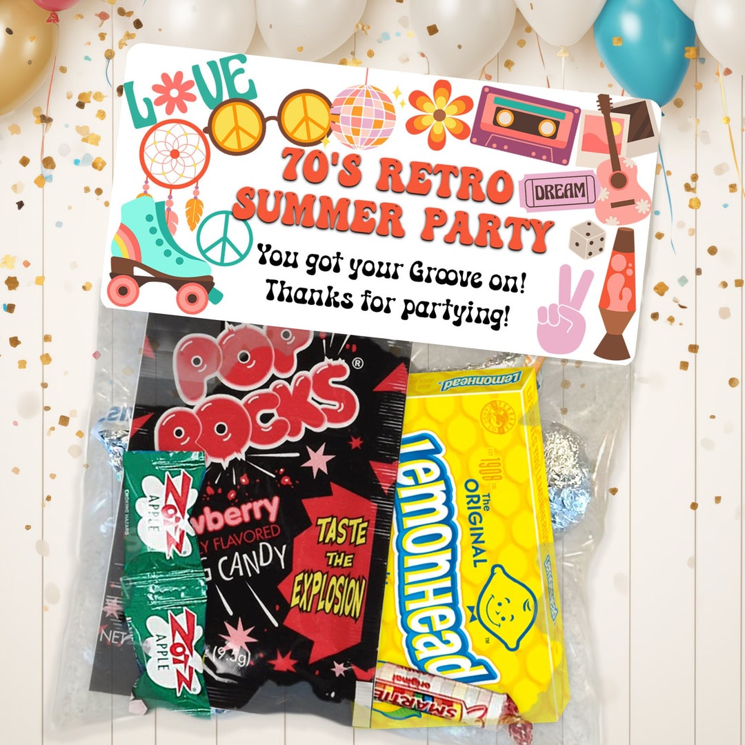 Retro Birthday Party, 90's Birthday Party, 80's Birthday Party, 70's ...