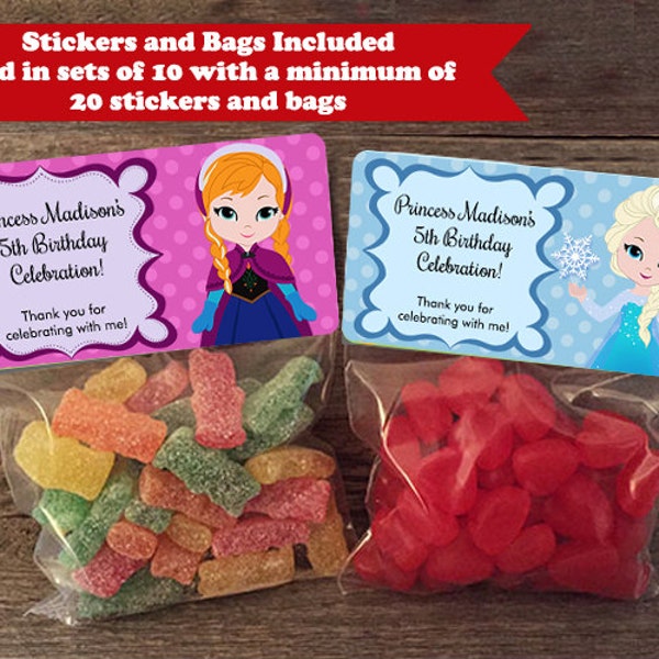 Frozen Party Favors - Etsy