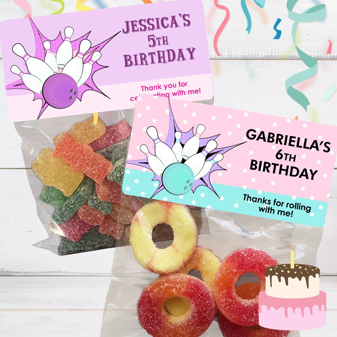 Bowling Party, Bowling, Bowling Party Favors, Bowling Favors, Birthday ...