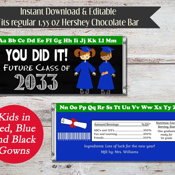 Candy Bar Wrappers - Etsy