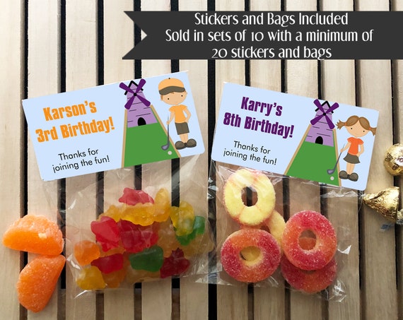 Miniature Golf Party, Miniature Golfing Party, Miniature Golf Favors ...