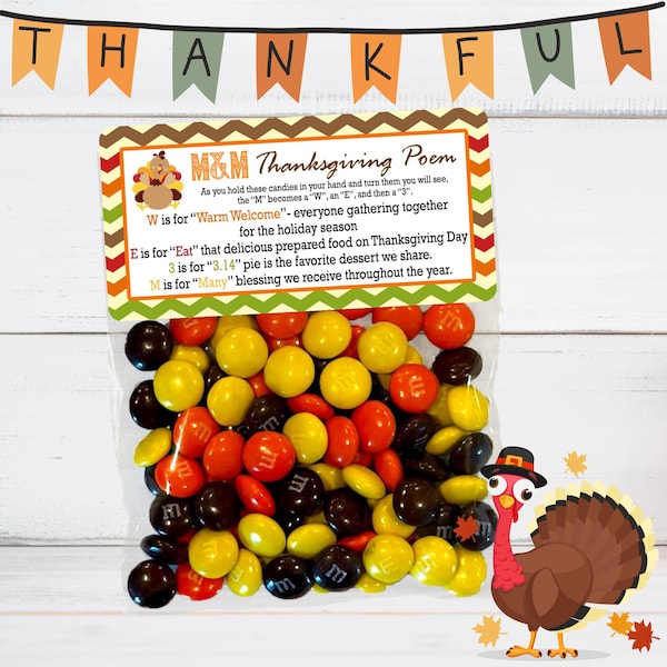 Thanksgiving Favors - Etsy