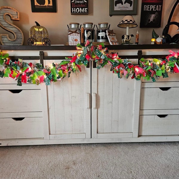 Grinch Garland - Etsy