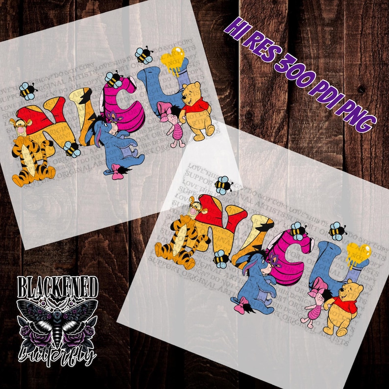 Winnie the Pooh NICU Png - Etsy