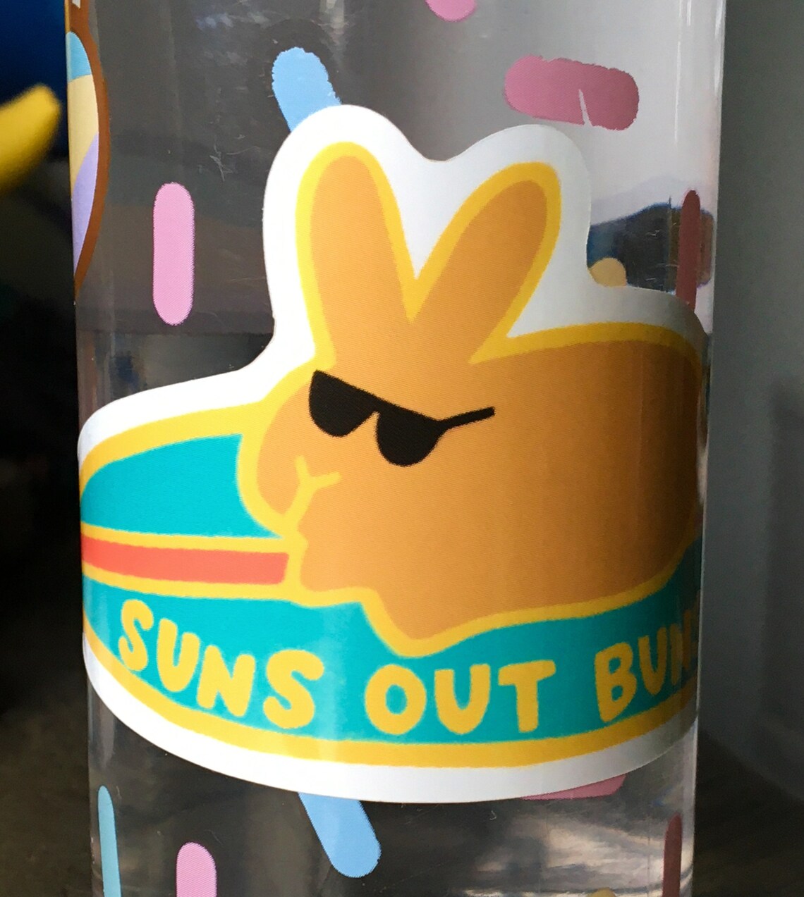 Suns Out Buns Out Bunny Sticker: Funny Summer Laptop Decal - Etsy