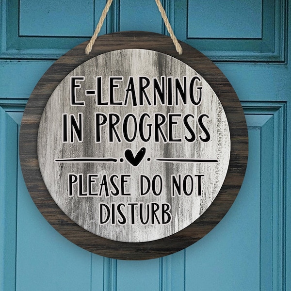 Homeschool Do Not Disturb Sign - Etsy
