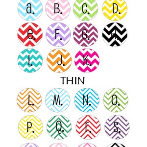 Personalized Chevron Kids Bag Tag-set of 2-CHOOSE Your Color-school ...