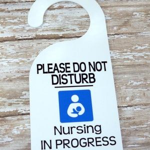 Pumping in Progress Do Not Disturb Office/ Nursery Custom Sign Baby ...