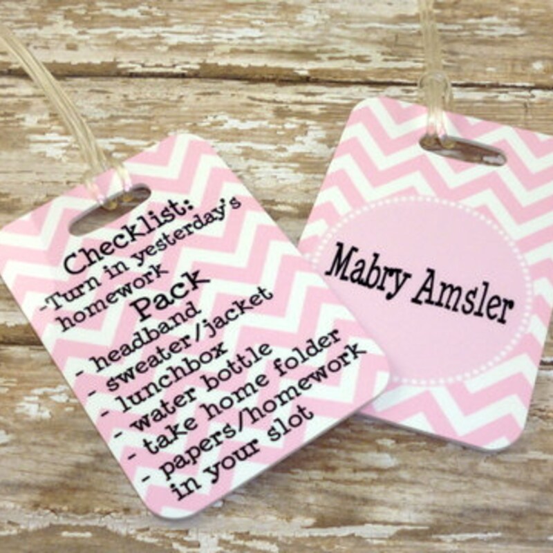 Chevron Lunch Bag - Etsy