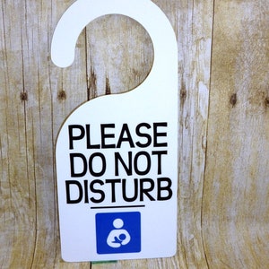 Pumping in Progress Do Not Disturb Office/ Nursery Custom Sign Baby ...