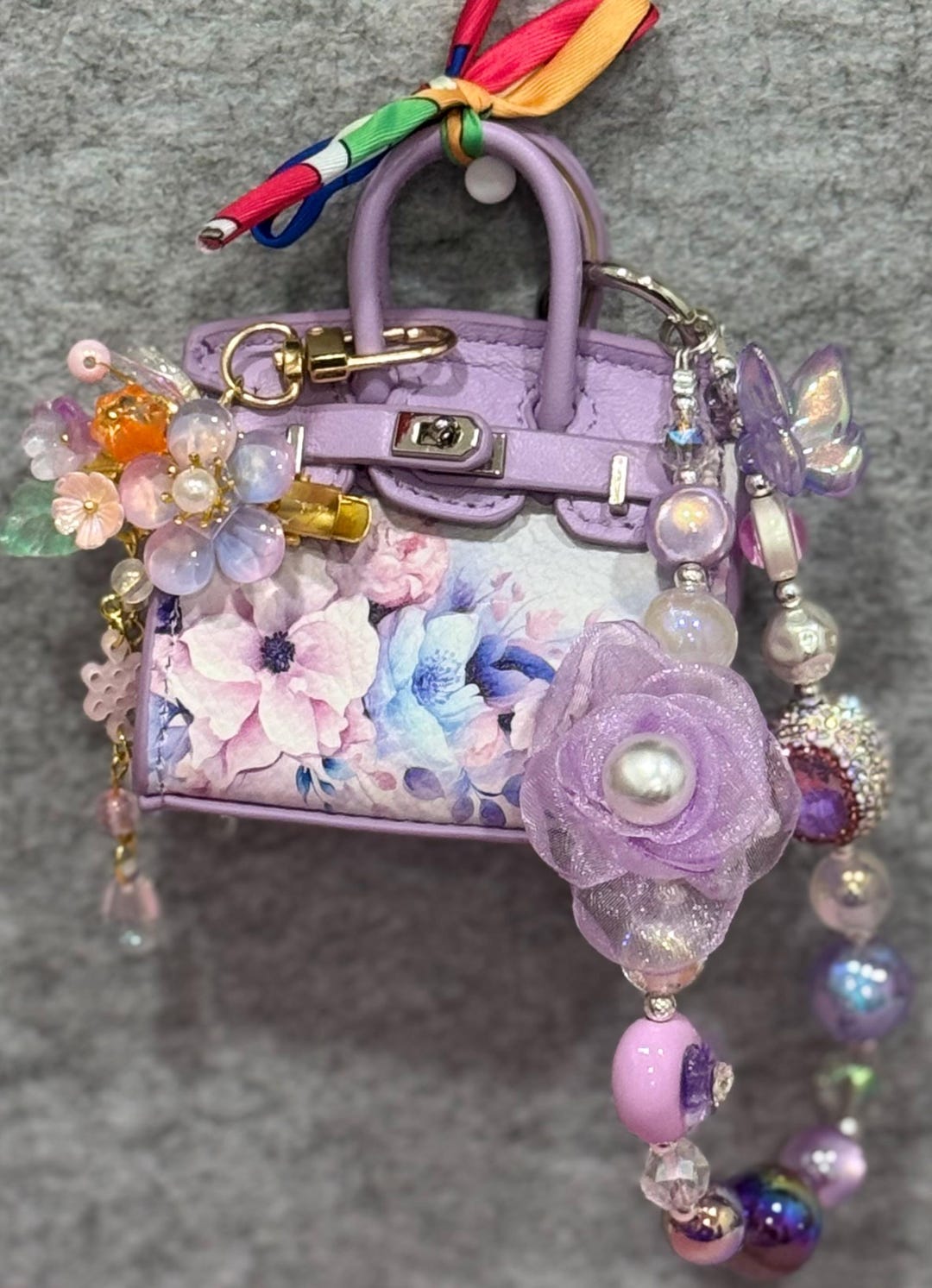 Purple Floral - Etsy