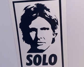 Han Solo Decal - Etsy