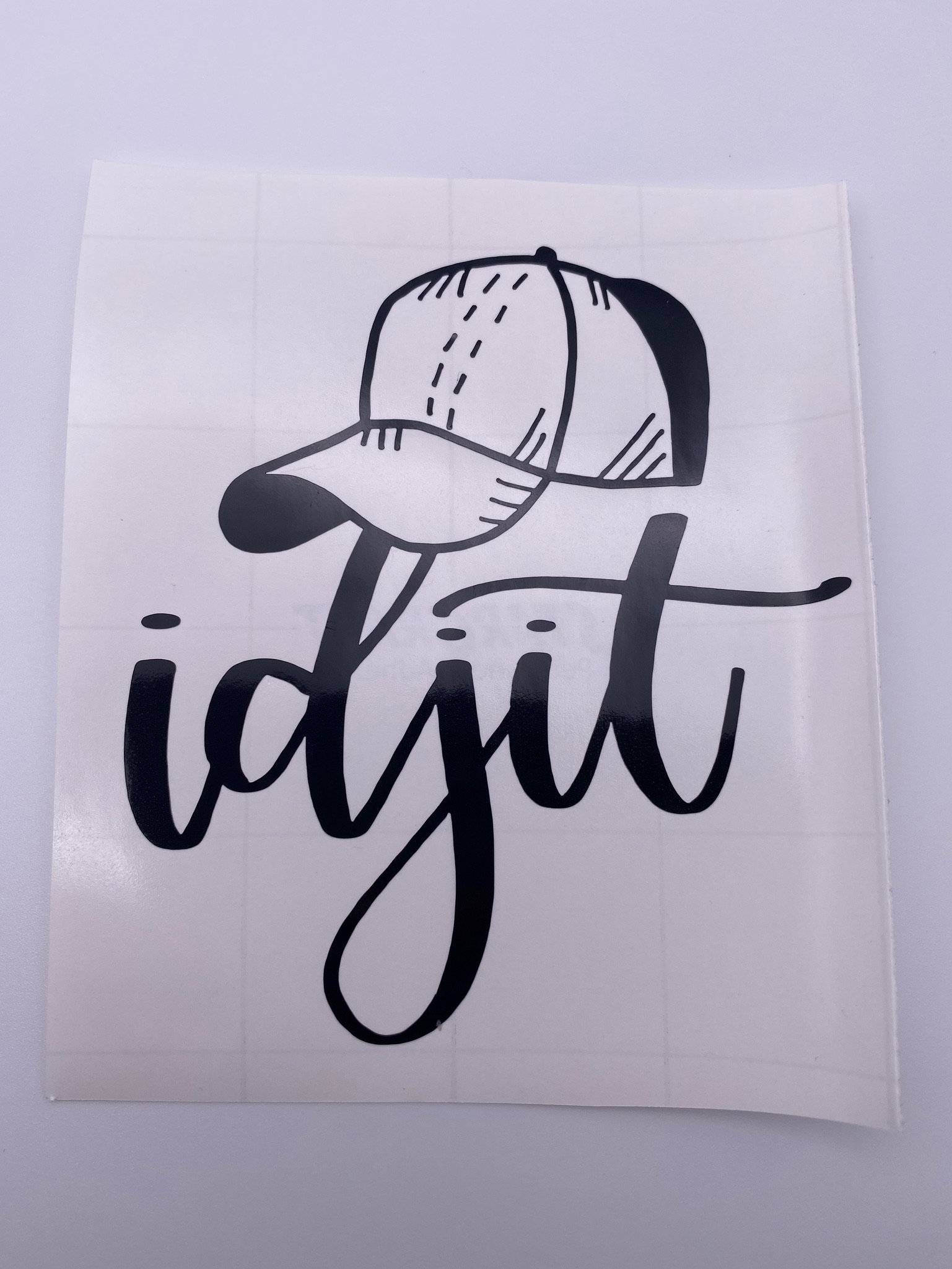 Electronics & Accessories Idjit Vinyl Decal|Supernatural Vinyl Decal ...