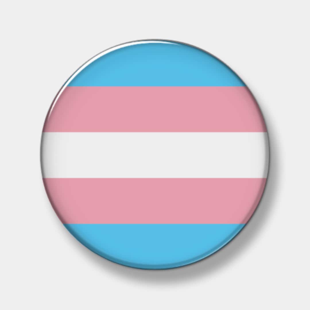 Transgender Trans Pride Pinback Button 1 2.25 or 3 Custom Button You ...