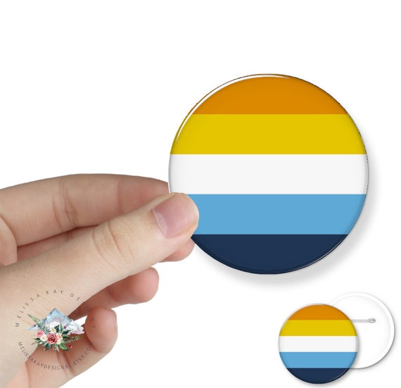 Aroace Aro Ace Pride Flag Button Pinback Button - Etsy