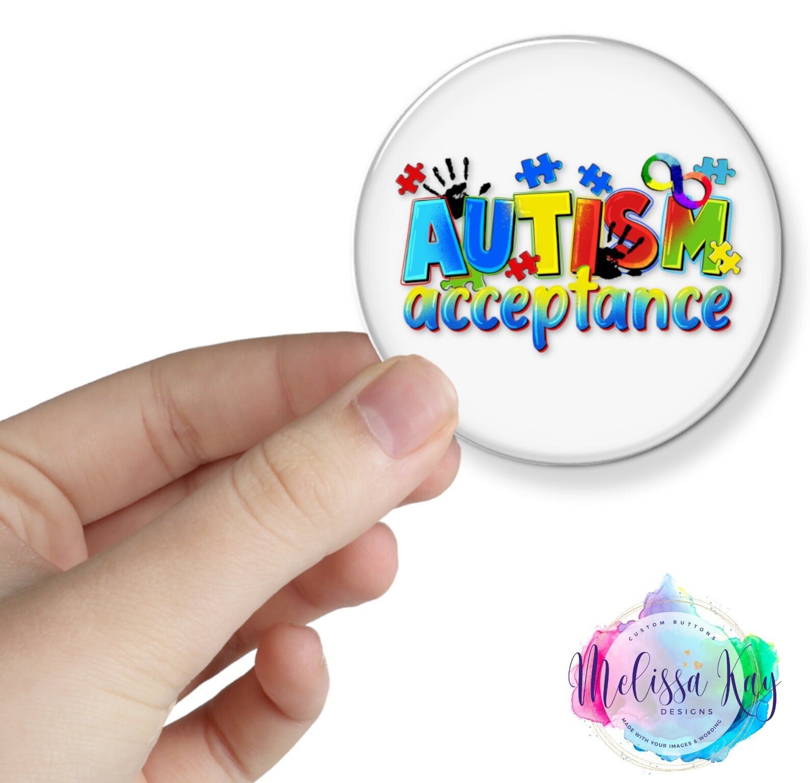 Autism Walk Buttons