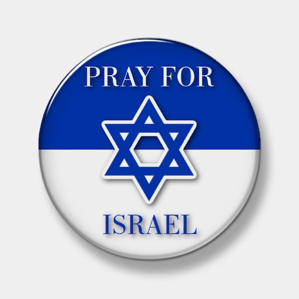 Support Israel Pin - Etsy