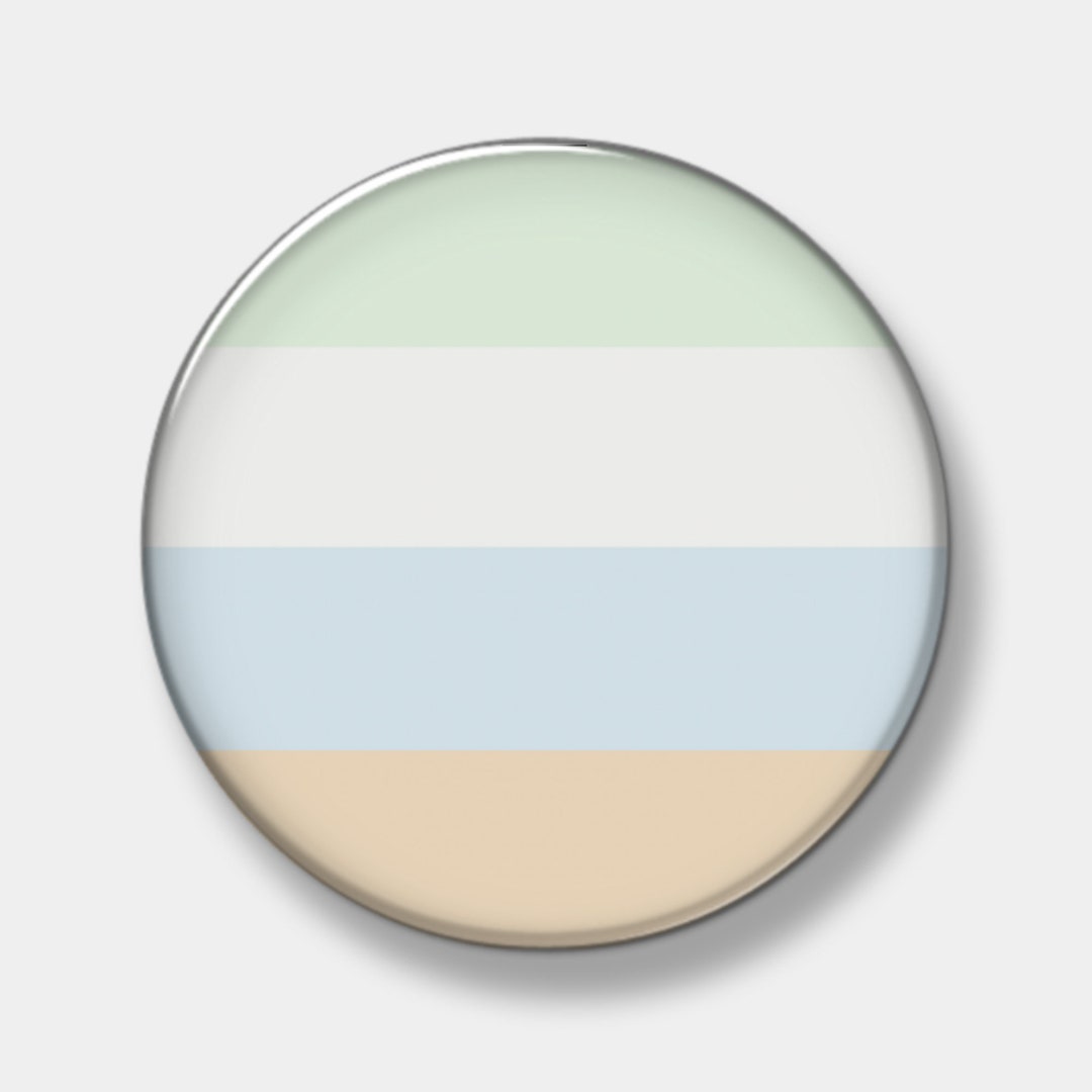 Unlabeled Pride Flag Button Pinback Button 1 2.25 or 3 Custom Button ...