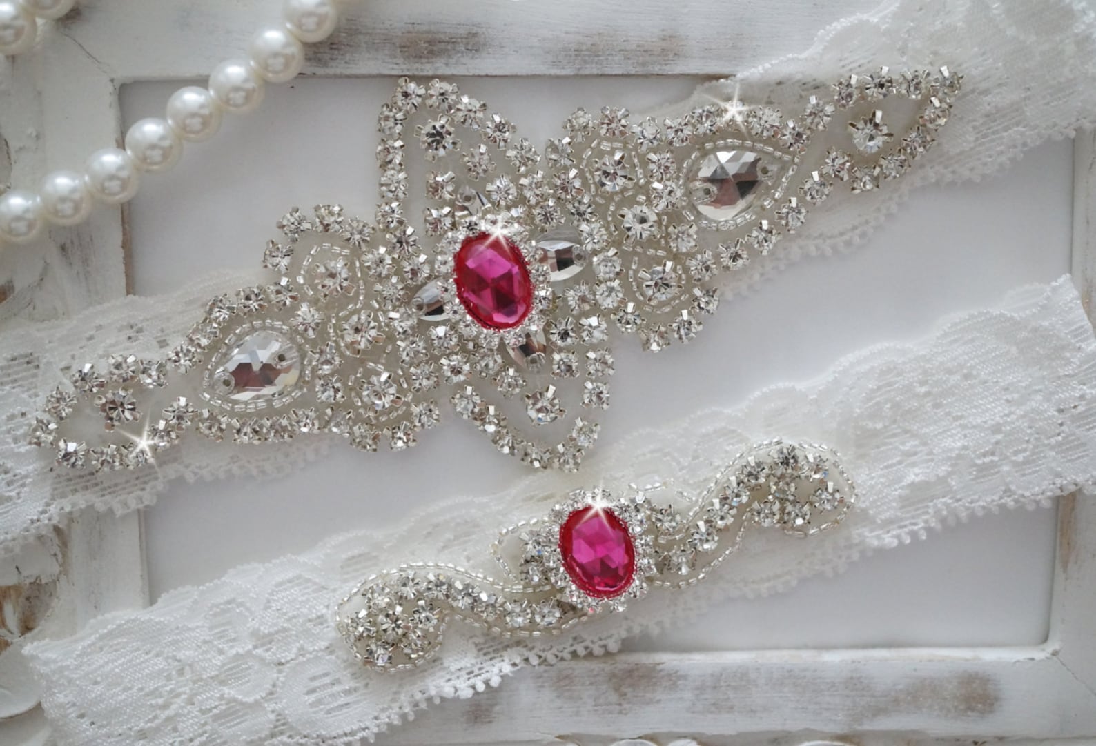 SALE Wedding Garter Set Bridal Garter Set Vintage Wedding - Etsy